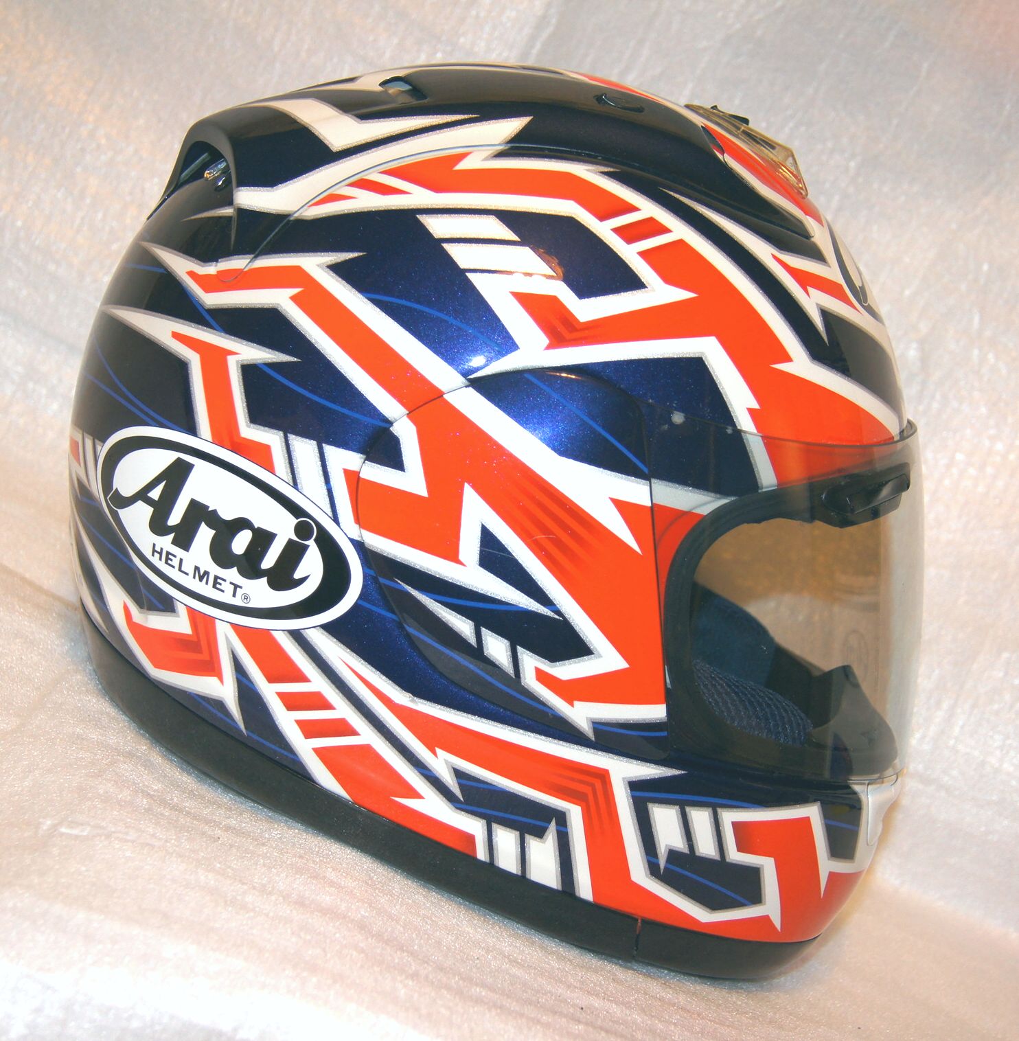samurai‐bikers: Arai Racing Helmet RX-7 RRⅣ Noriyuki Haga Official replica