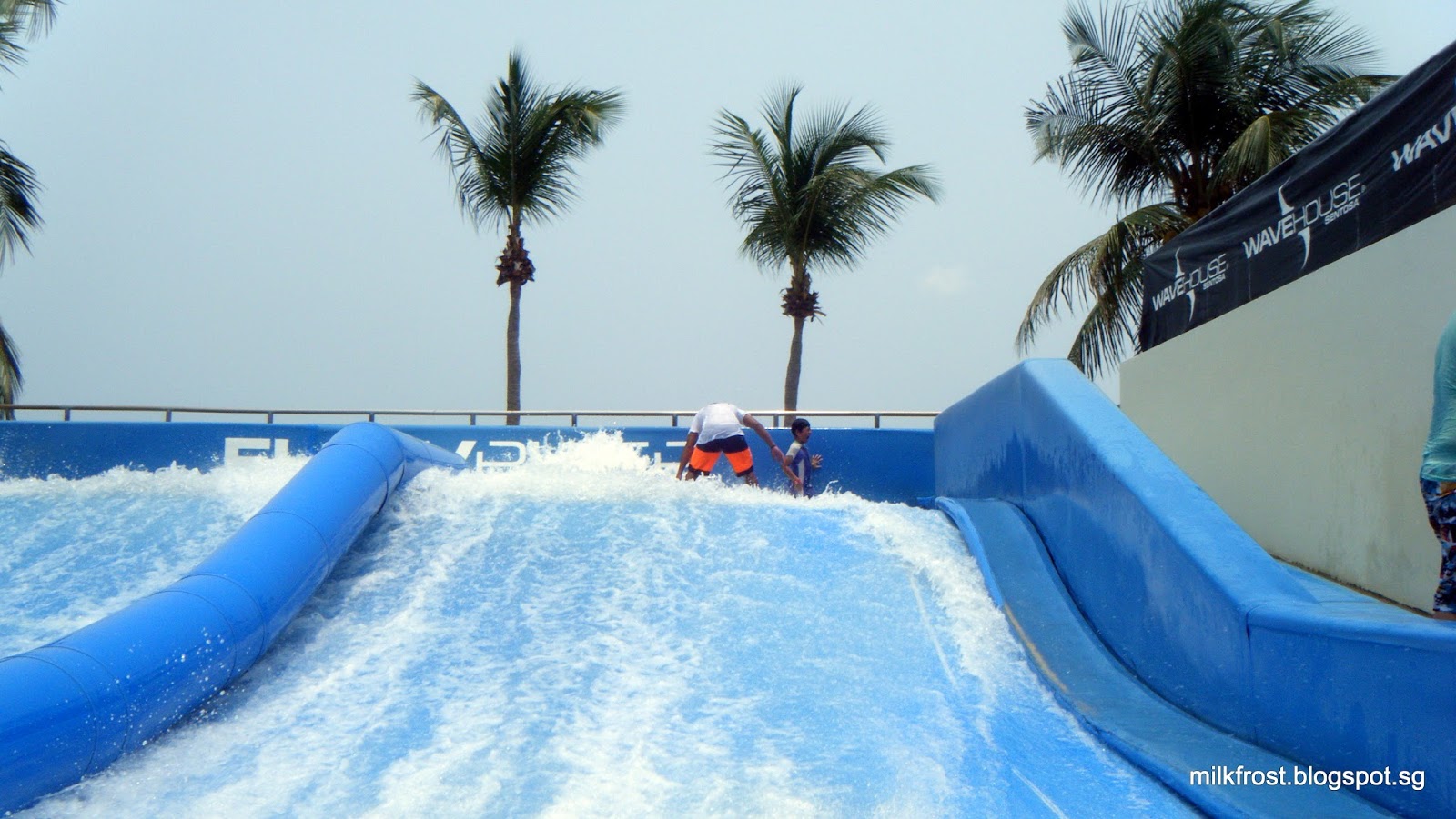 milkfrost's world: Wave House, Sentosa