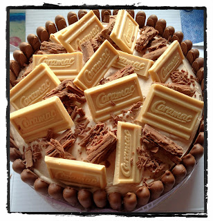 Crumbs and Confetti: Caramac cake