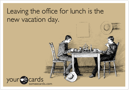 The Comida Blog: Why I Don't Bring My Lunch to Work