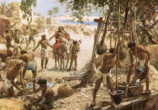 RUL HISTORY IMAGES: Assyrian Captivity of Israel 722 B.C. - 605 B.C