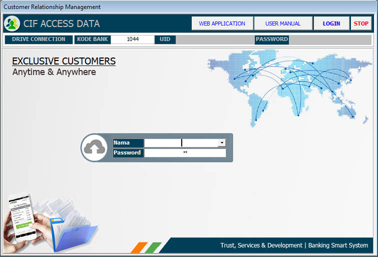 CIF ACCESS DATA NASABAH