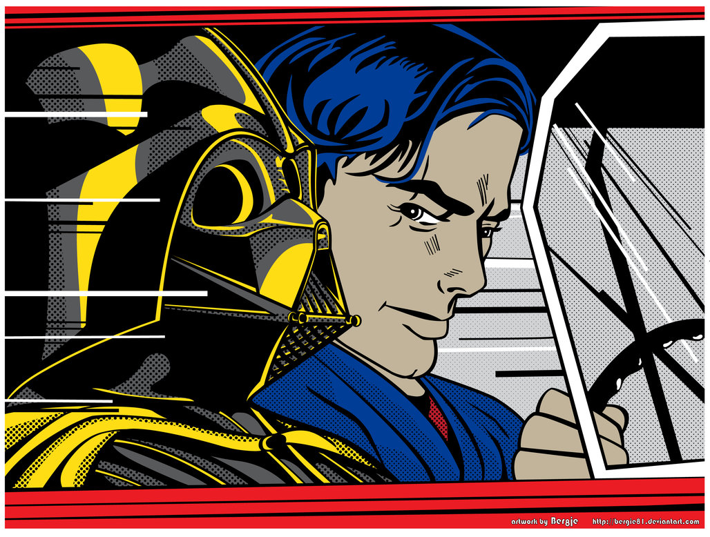 SmallerCapsEqualLessPlastic: Roy Lichtenstein art styles.