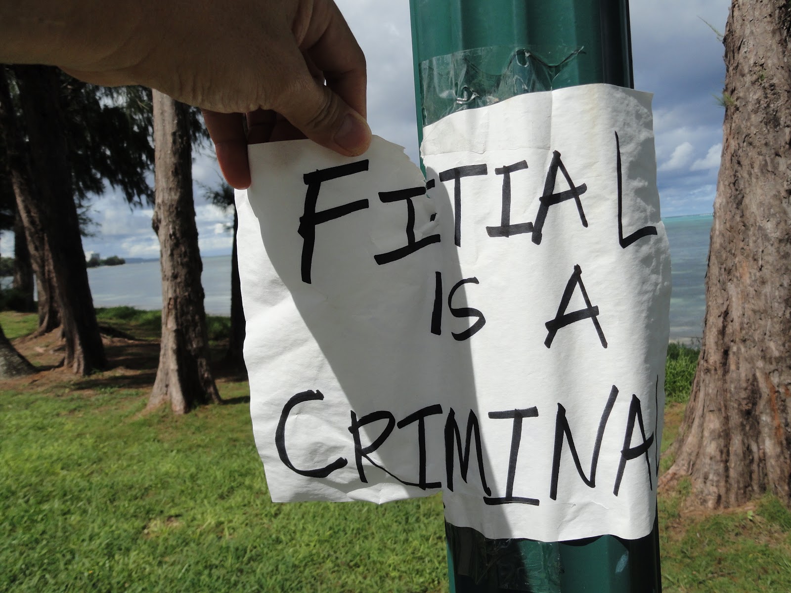 Unheard No More!: Demonstrations For and Against Fitial's Impeachment