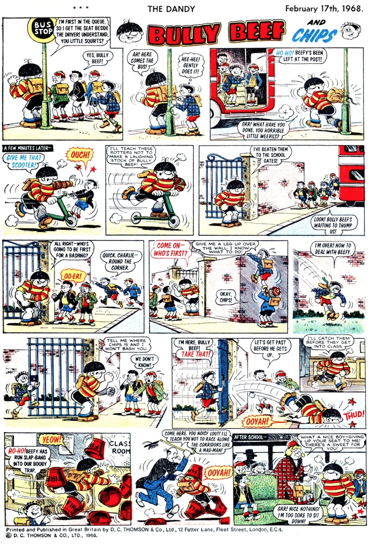 Wacky Comics!: This Week In ... 1968 - The Dandy!