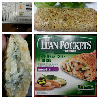Shannon's Lightening the Load: Lean Pockets Spinach Artichoke Chicken