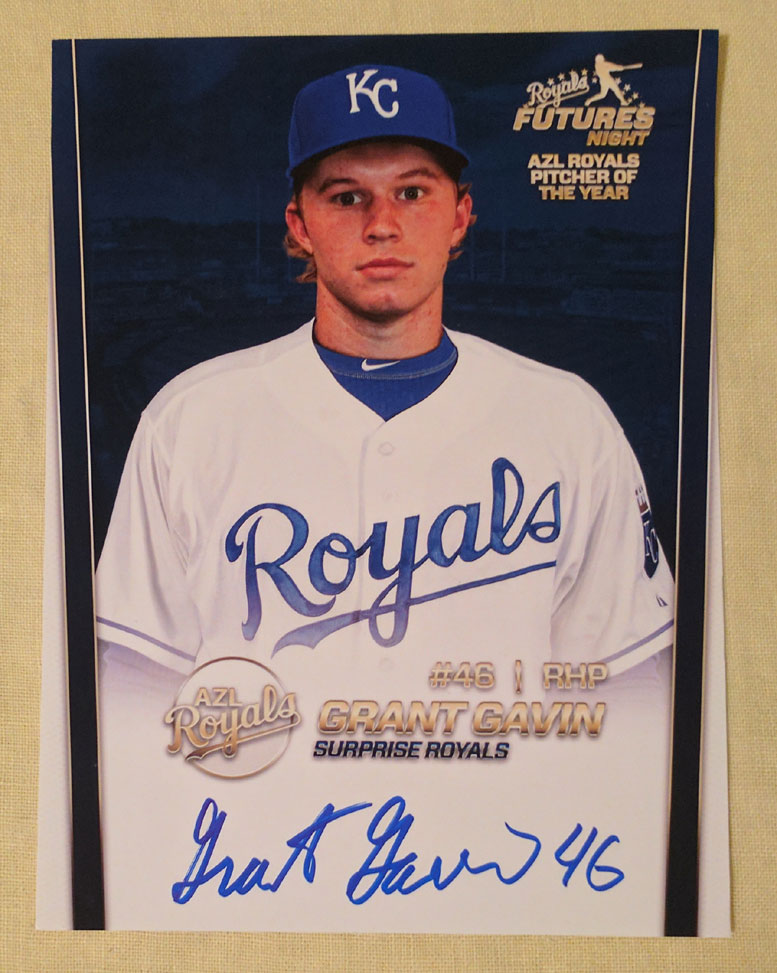 Baseball Card Breakdown: Stupendous Gavin Autographs