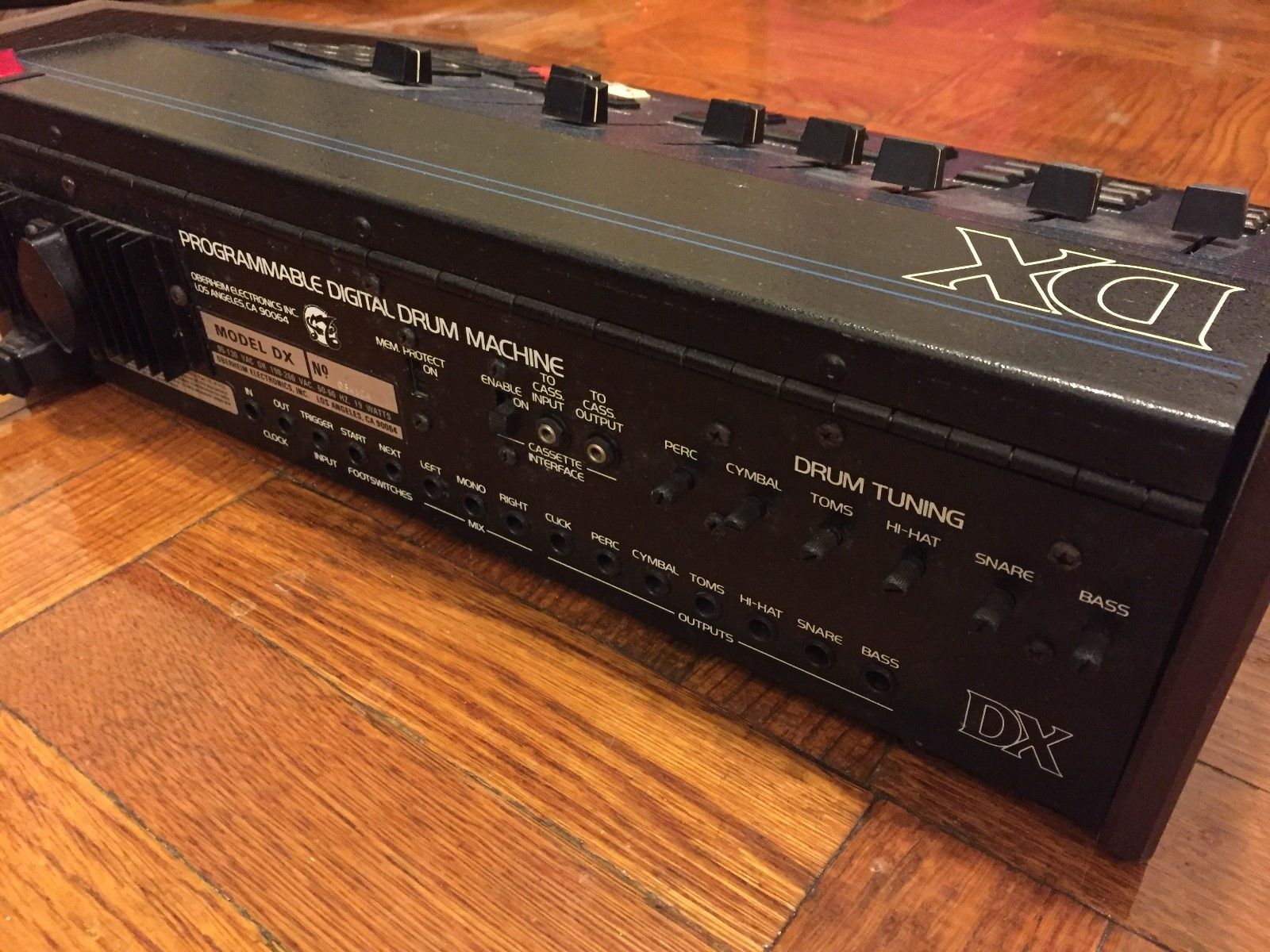 MATRIXSYNTH: Vintage Oberheim Dx Drum Machine + Linndrum Eproms ...