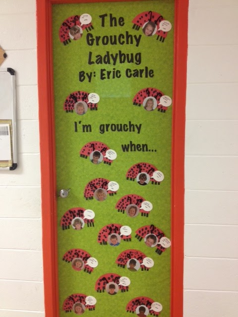 Second Grade Jelly Beans: Grouchy Ladybug Door