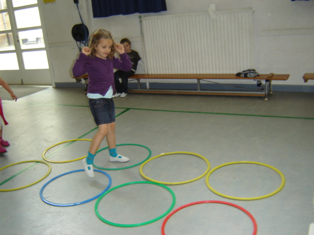 kleutergym: Groep 5 : bewegingsomloop