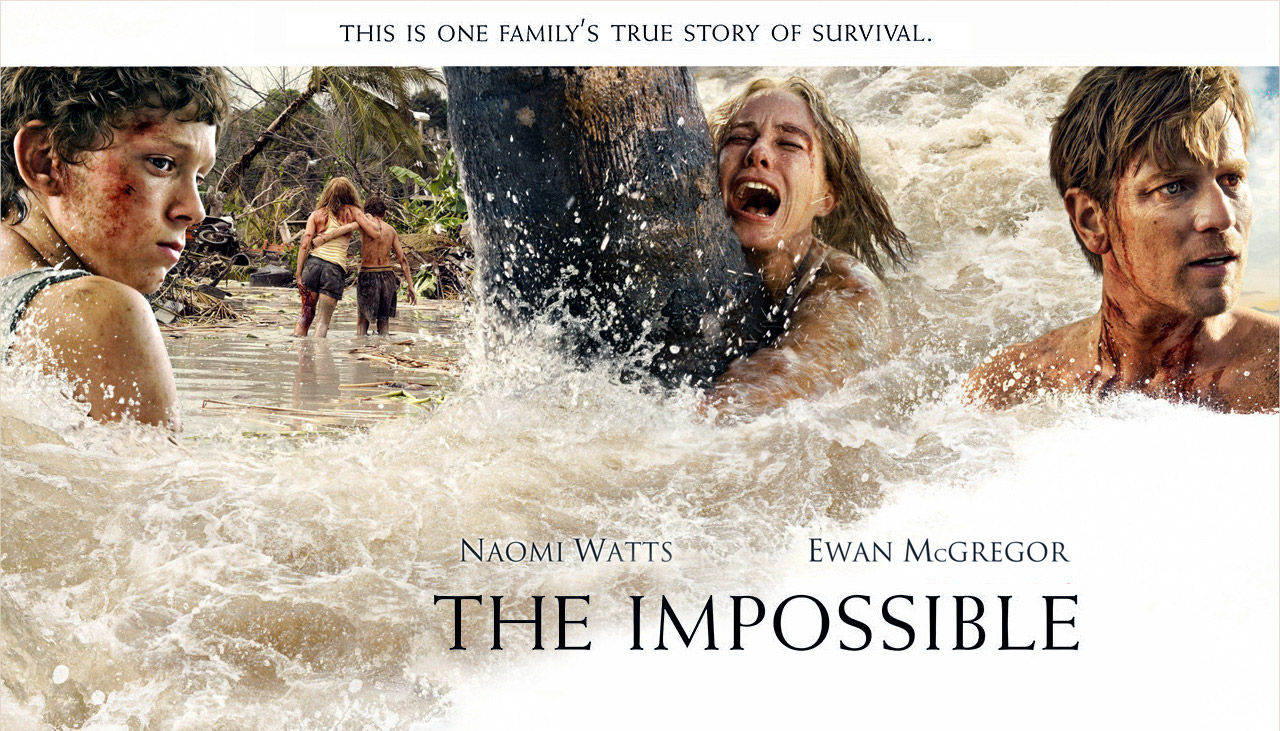 The Impossible (2012) - Three act structure