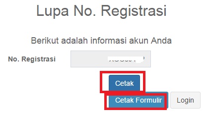 CARA MENGATASI ERROR CODE 500 / GAGAL CETAK FORMULIR TANDA BUKTI ...