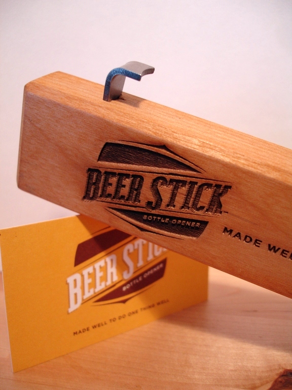 The Ormskirk Baron: The Beer Stick - the perfect bottle opener?