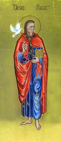 Καθολικός διάκονος: Dewi Sant- St David of Wales