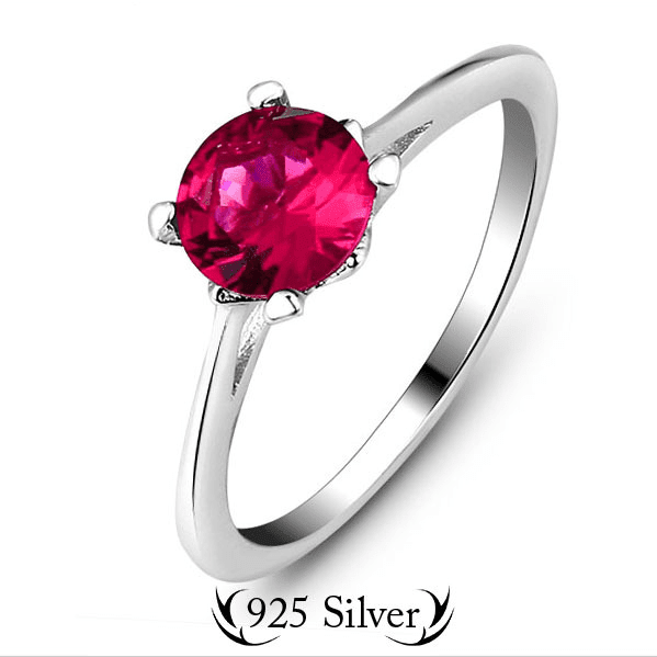 F2M Shop: Yaqoot RUBY 925 Sterling Silver Ring