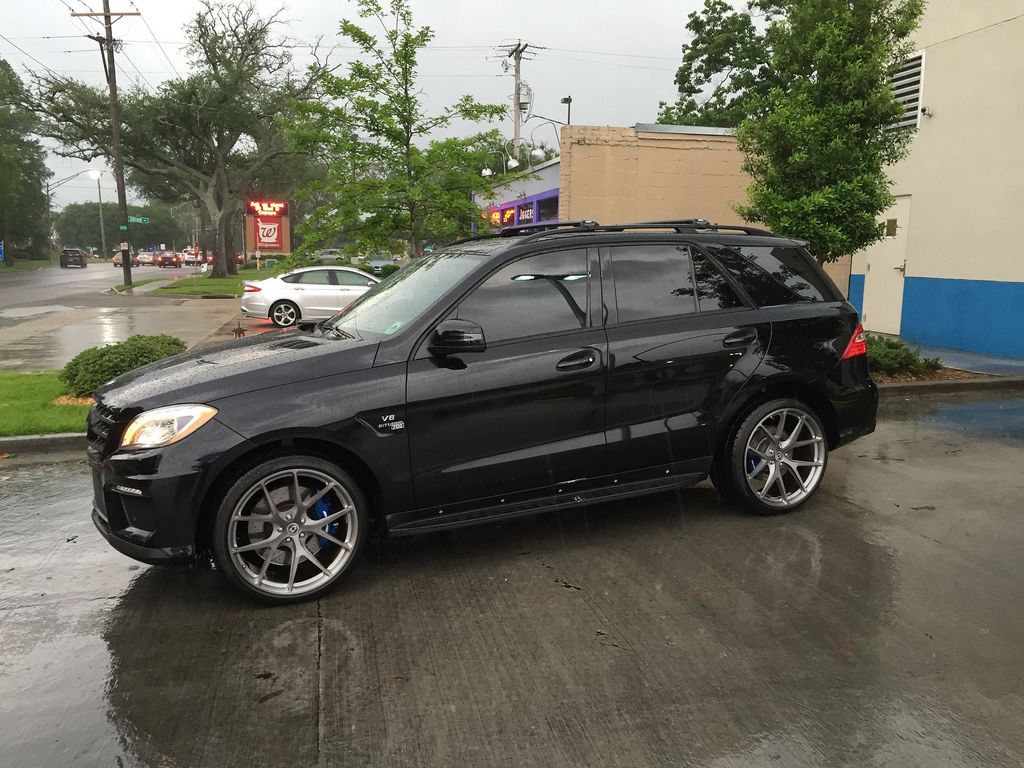 Mercedes-Benz W166 ML63 AMG on HRE P101 Wheels | BENZTUNING