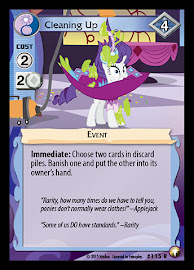 My Little Pony Cleaning Up Equestrian Odysseys CCG Card | MLP Merch