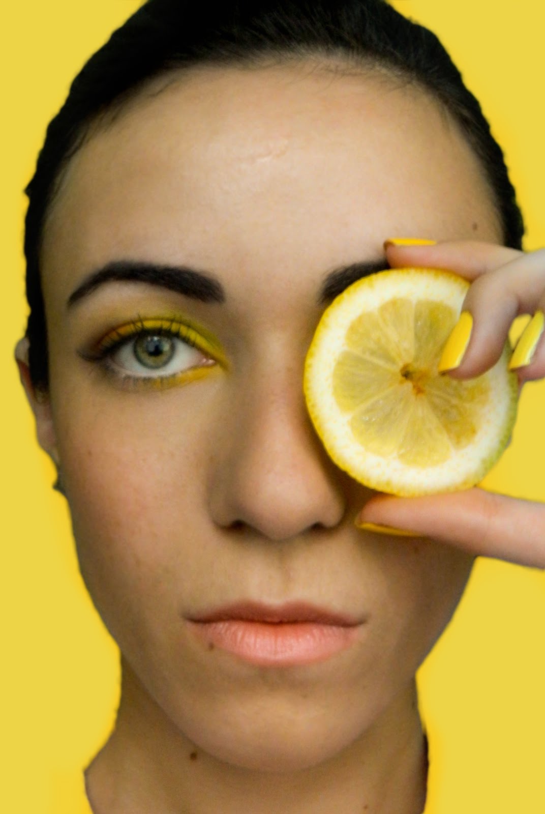 Makeup and Art Freak: Lemon Inspired Makeup Tutorial - (Summer Fruit ...