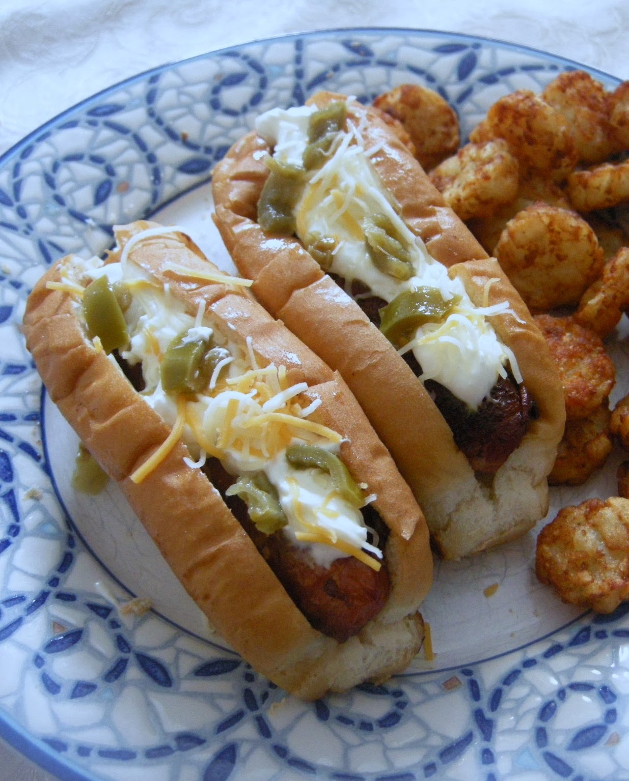 Jalapeno Popper Hot Dogs