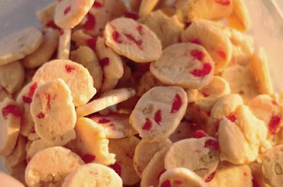 The Funky Foodgasm: Cherry Walnut Icebox Cookies