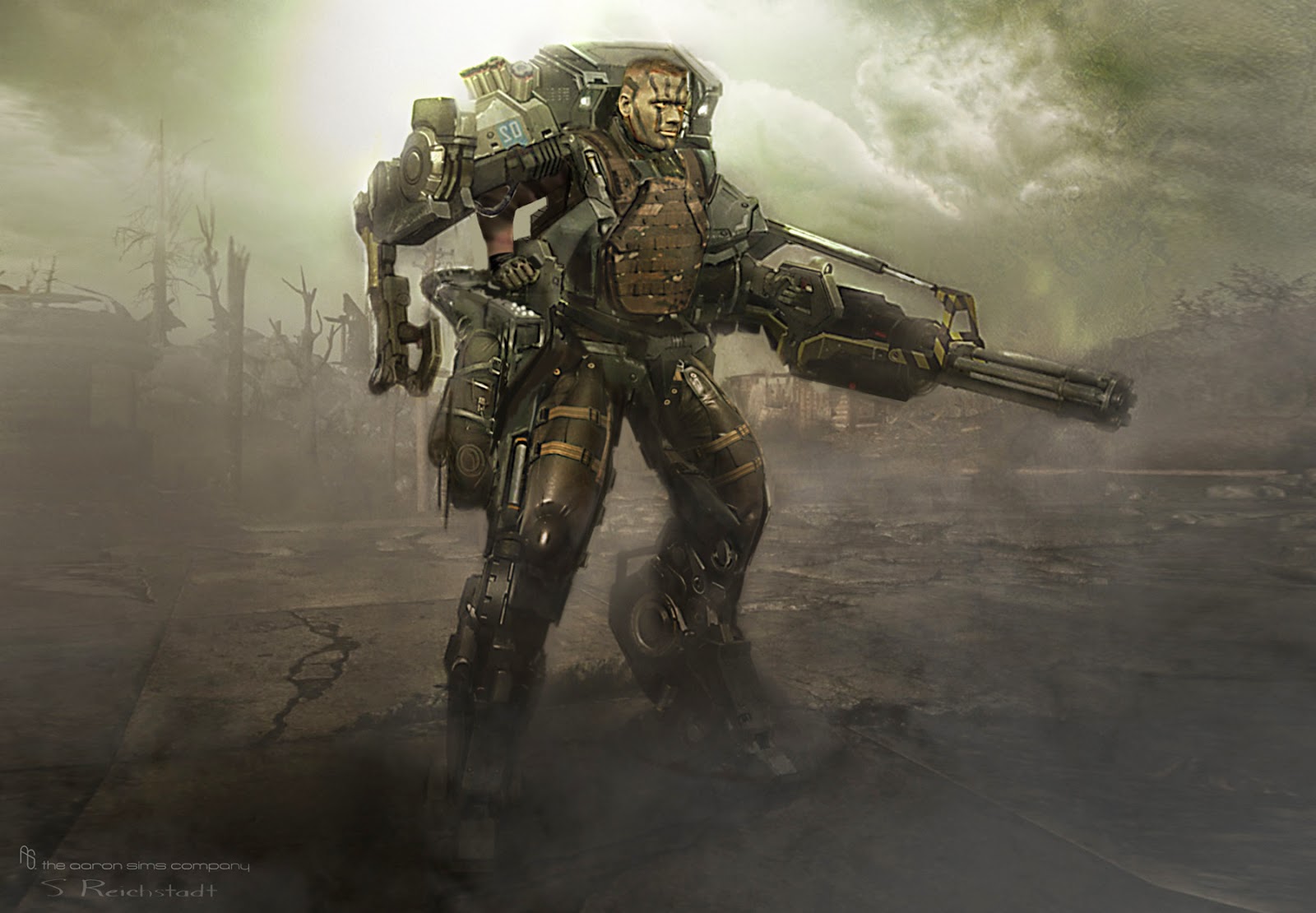 Edge of Tomorrow Concept Arts by The Aaron Sims Company | Computer ...