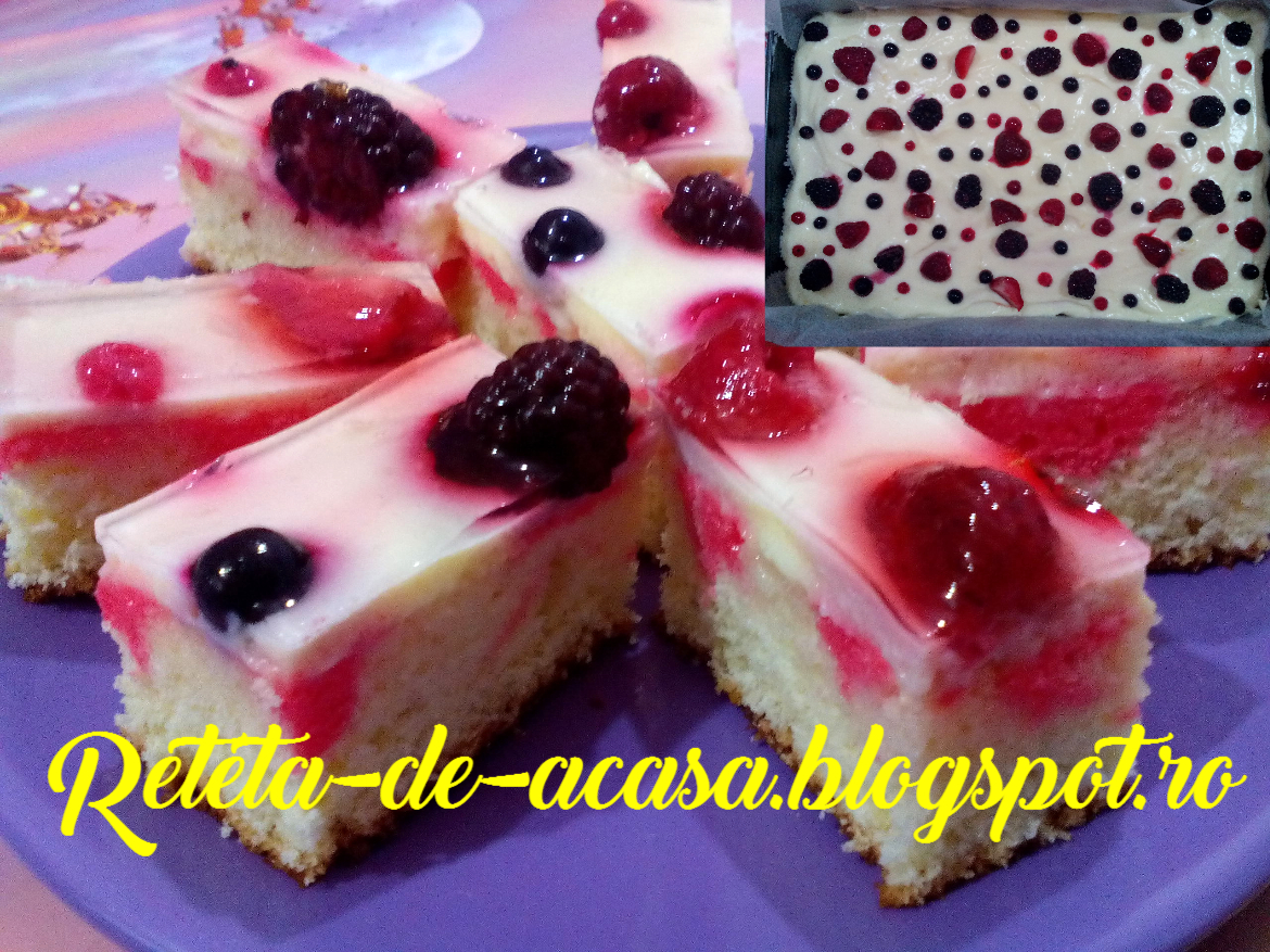 Reteta de acasa: Tarta cu Fructe de Padure