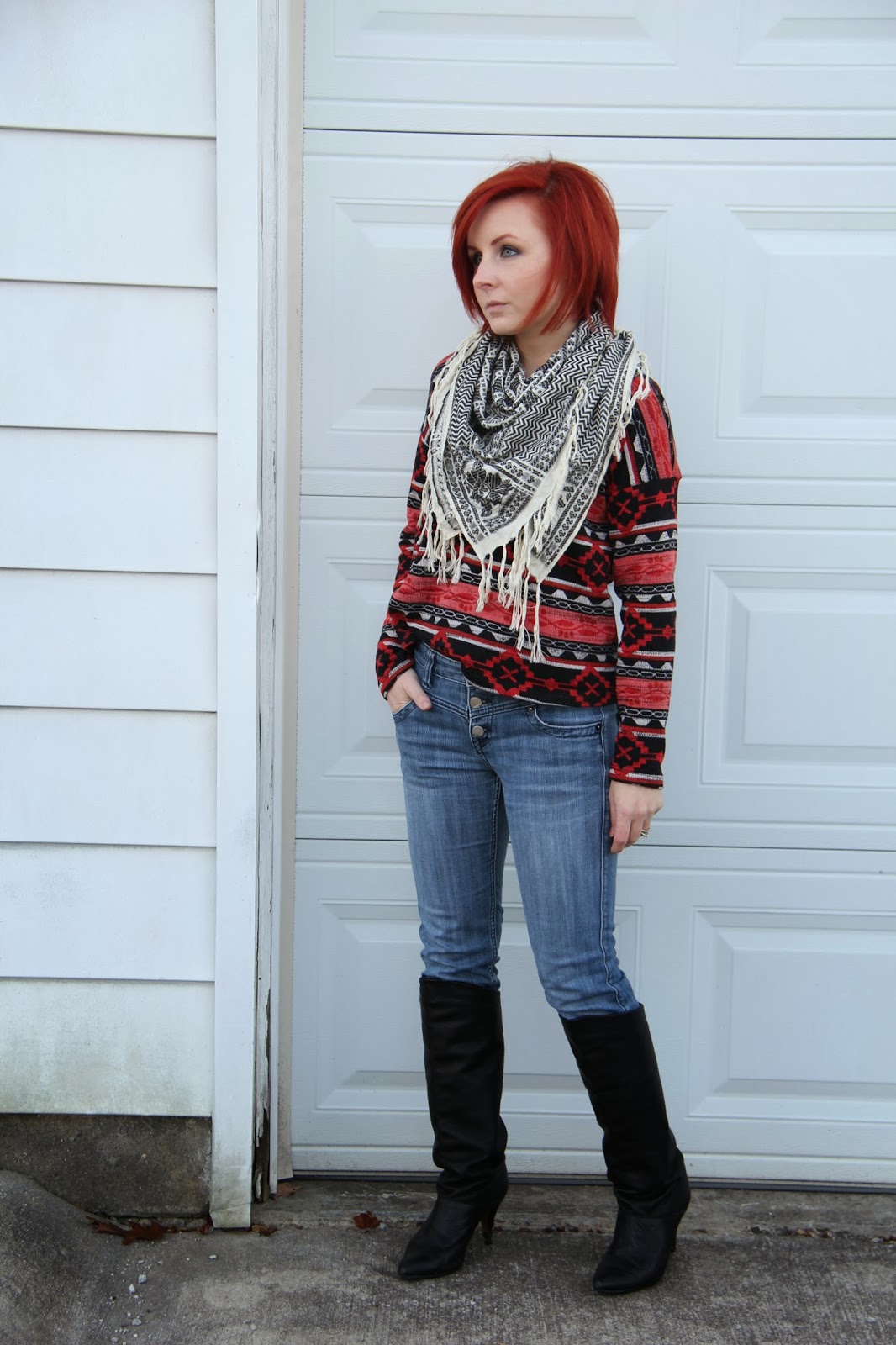 Thrift and Shout: Cute Outfit of the Day: Perfect Fall Date Night Look