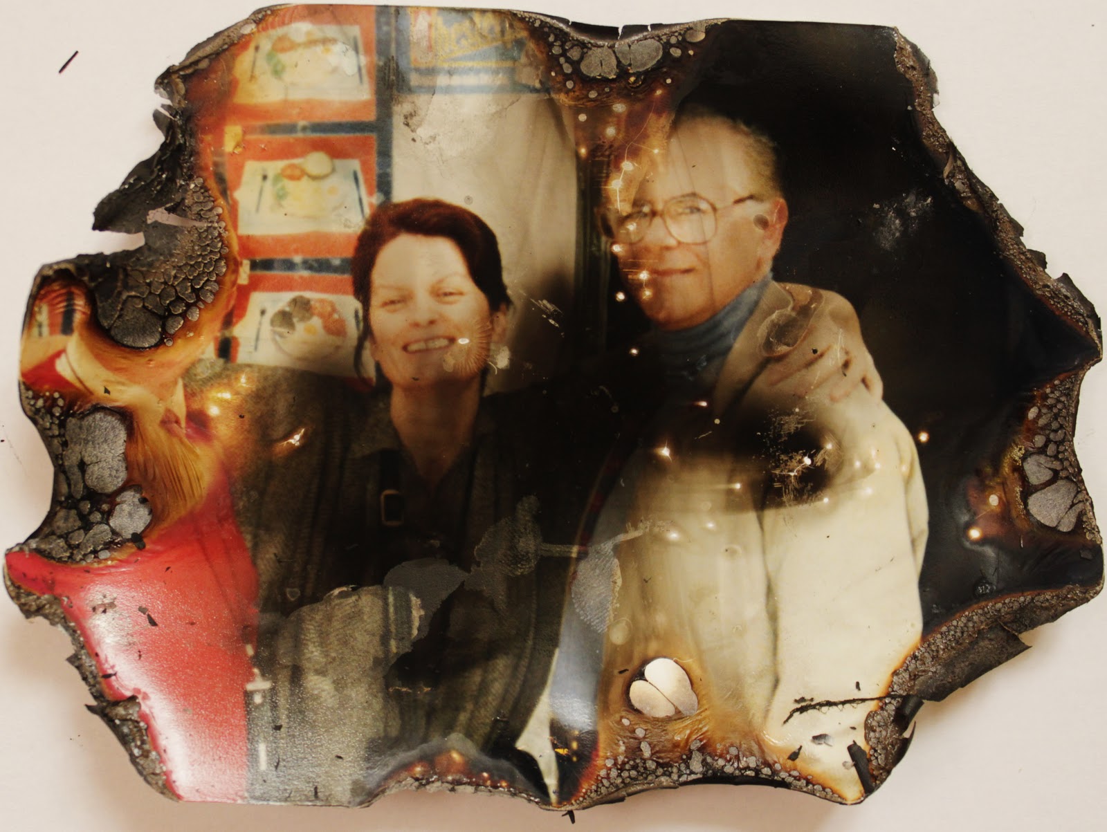 Emma Rose Maytum: My Online Journal of Art: Burnt Photographs