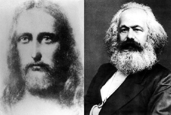 Con Jesús de Nazaret o con Marx? ("...exhortamos a los cristianos, a no ...