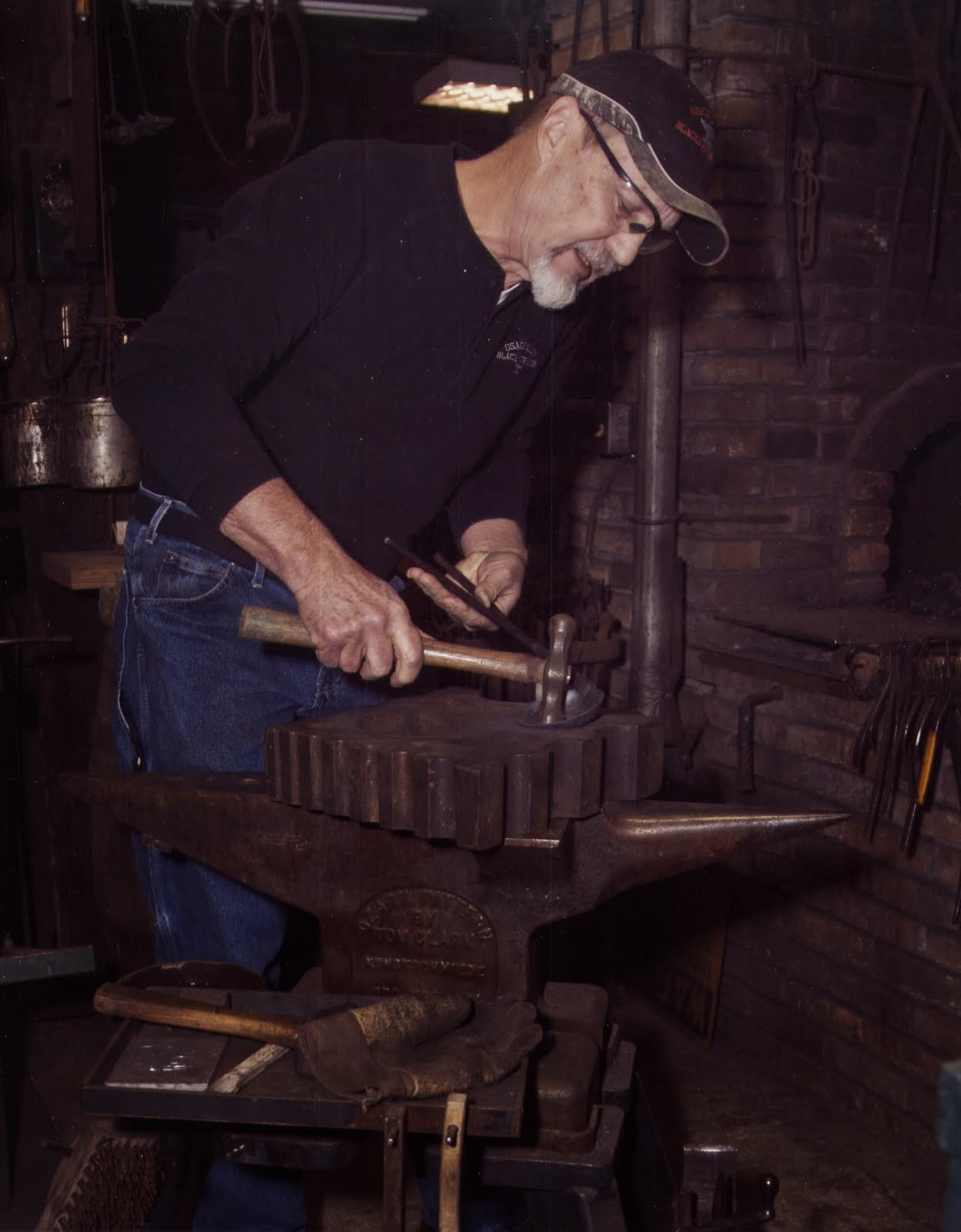 Osage Bluff Blacksmith: Blacksmithing at John C. Campbell Folk School