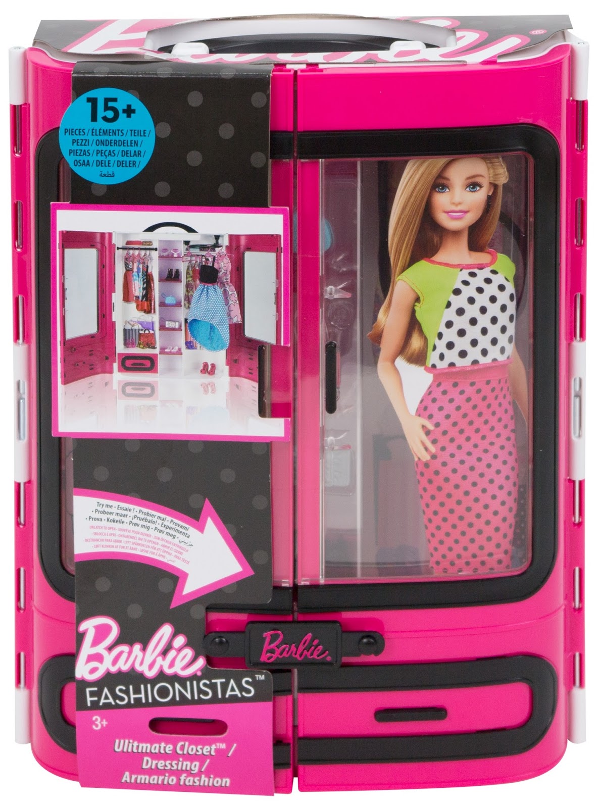 Attractive Appearance On The Barbie Closet Storage