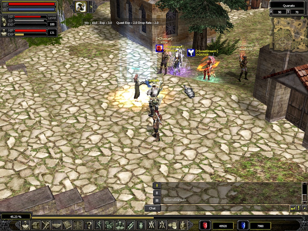 Screenshot of Projecta3.in.th Game Online