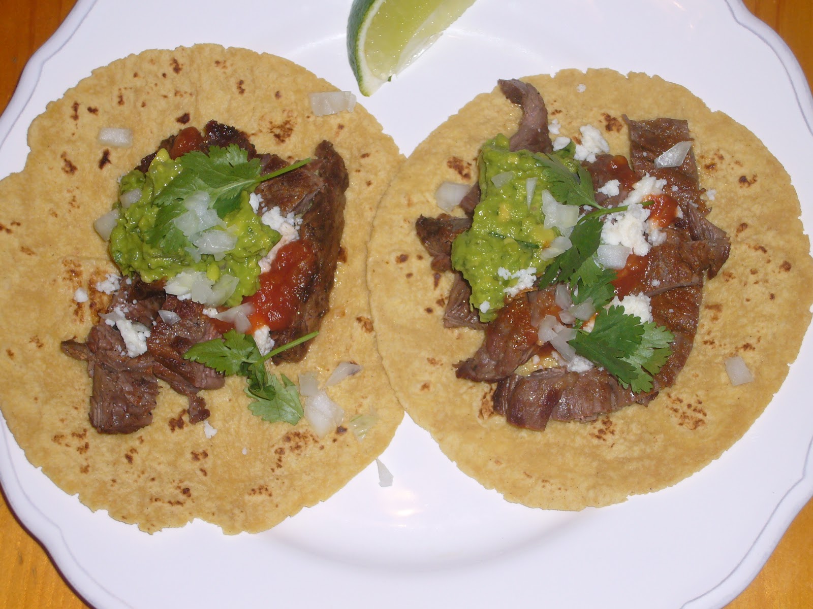 Kitchen Sink Diaries Skirt Steak Tacos