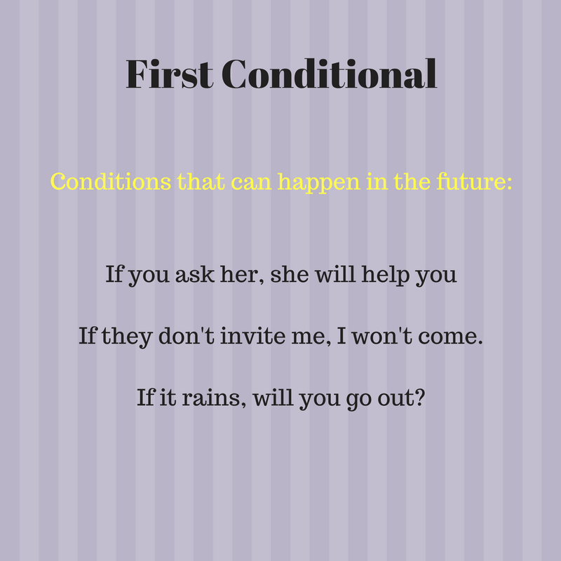 Reach your B1: Conditionals