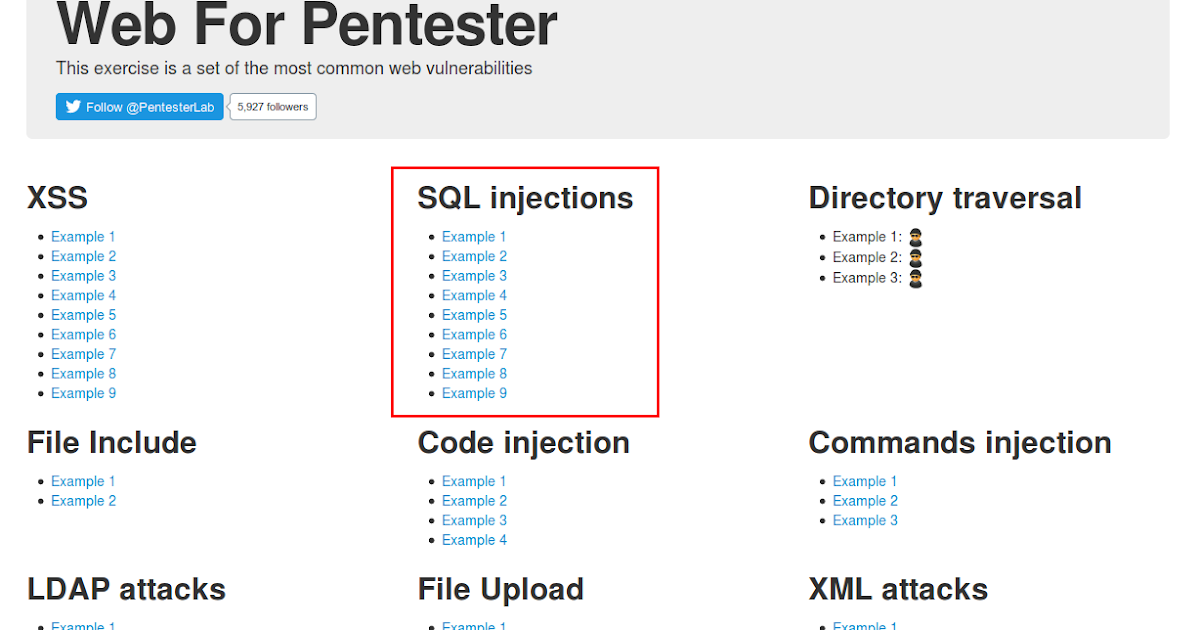 [Pentesterlab write-up] Web For Pentester I - SQLi