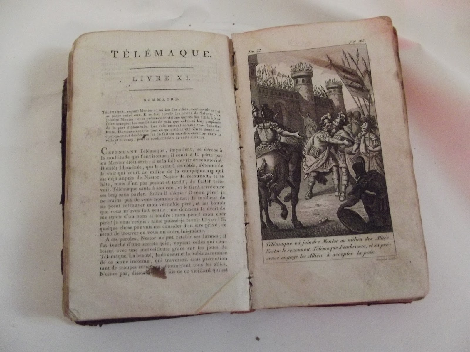 Livre ancien Les aventures de Télémaque tome Salignac de la Motte ...