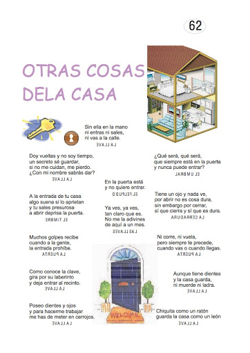 Mi Mundo Infantil: ADIVINANZAS DE LA CASA