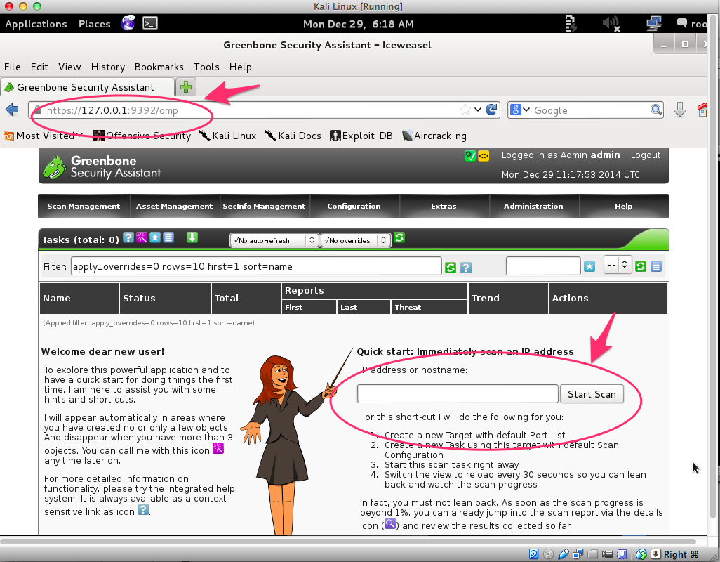 最簡單的 OpenVAS (漏洞檢測工具) 安裝和使用方式