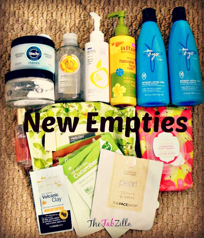 New Empties Again! Bath/Body and Skincare Edition - thefabzilla