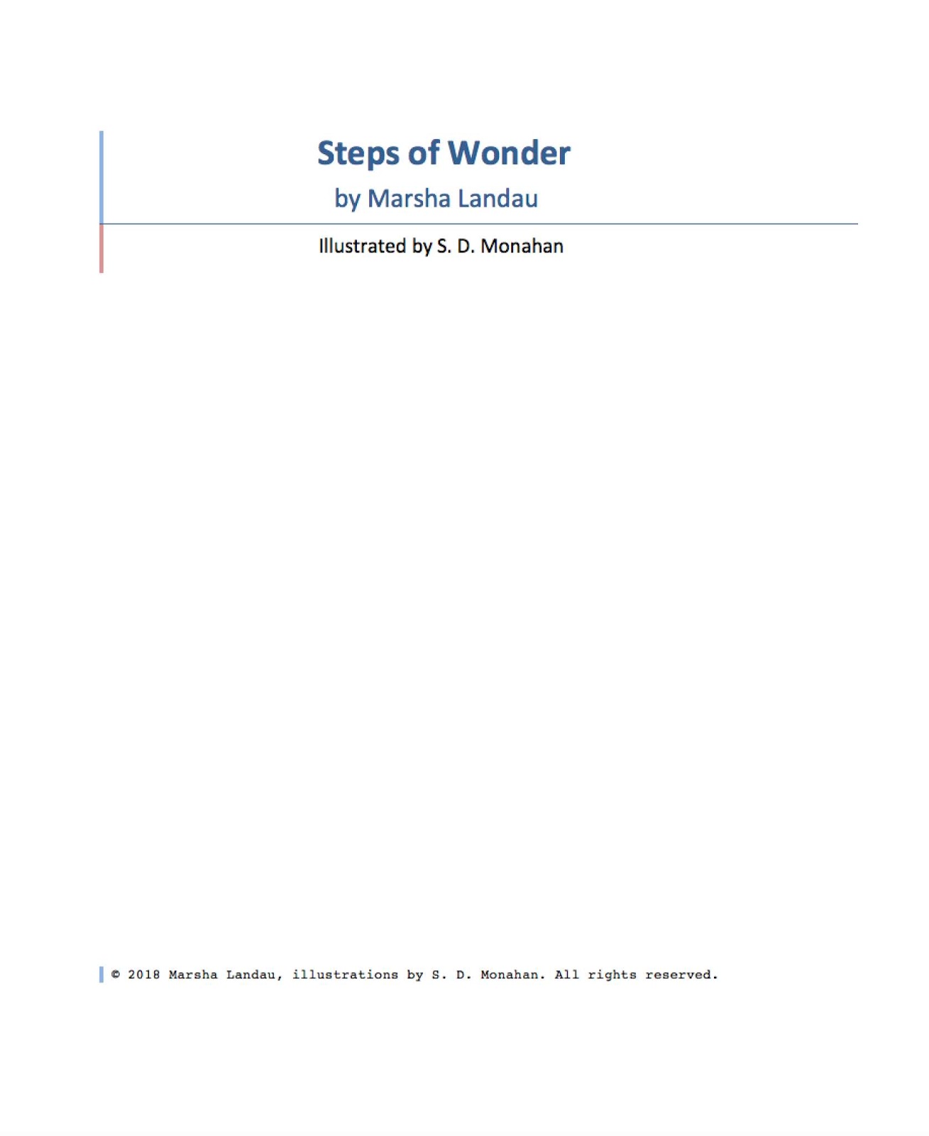 mathmarsha blog: Steps of Wonder--a free, illustrated math story for ...