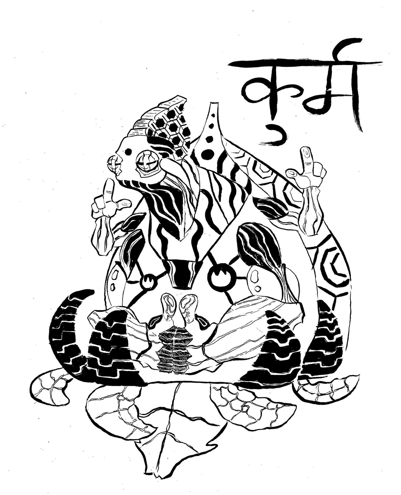 AJS Draws the World: Avatar Kurma