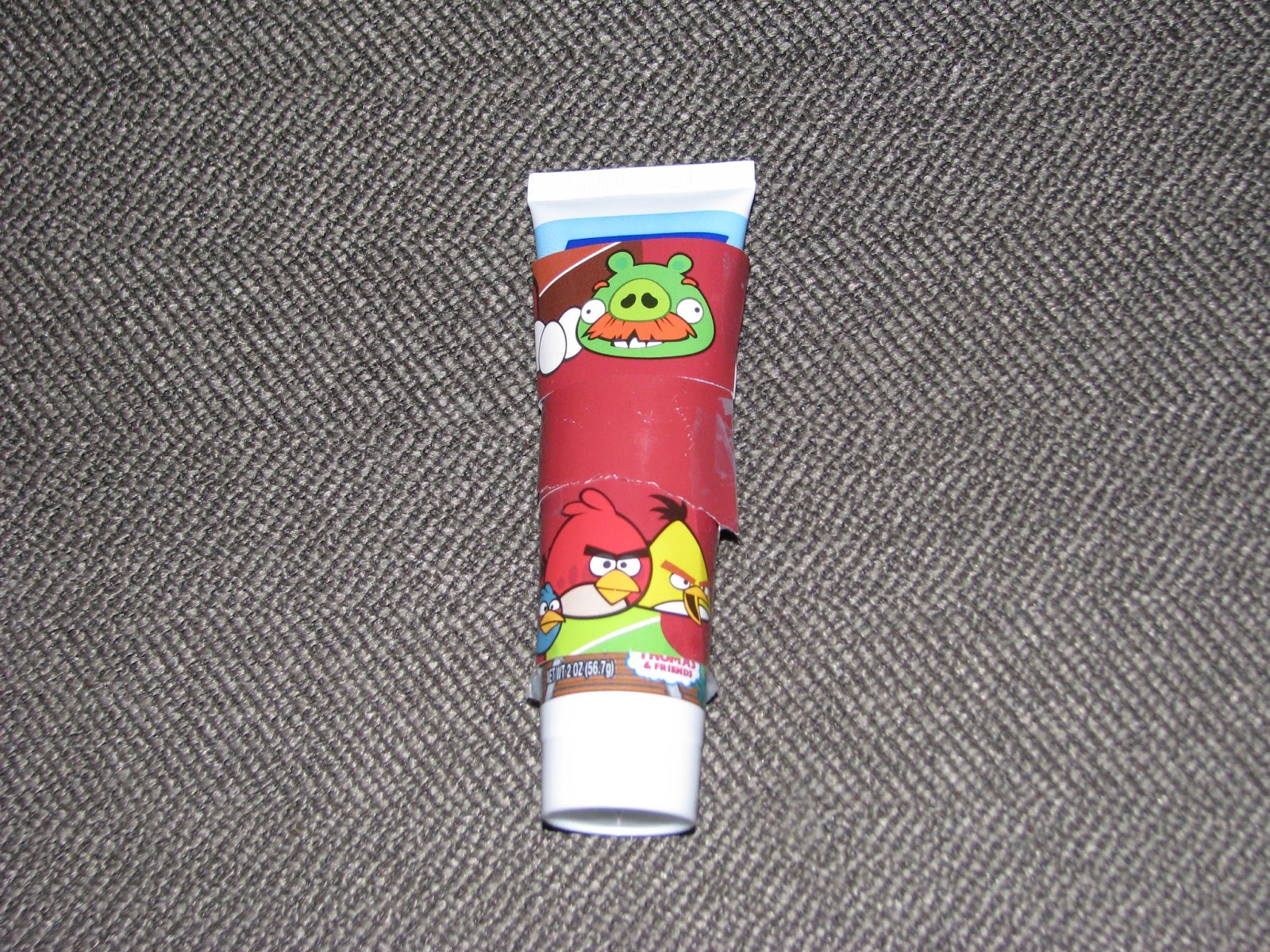 Gainfully Unemployed: "Angry Birds" Toothpaste