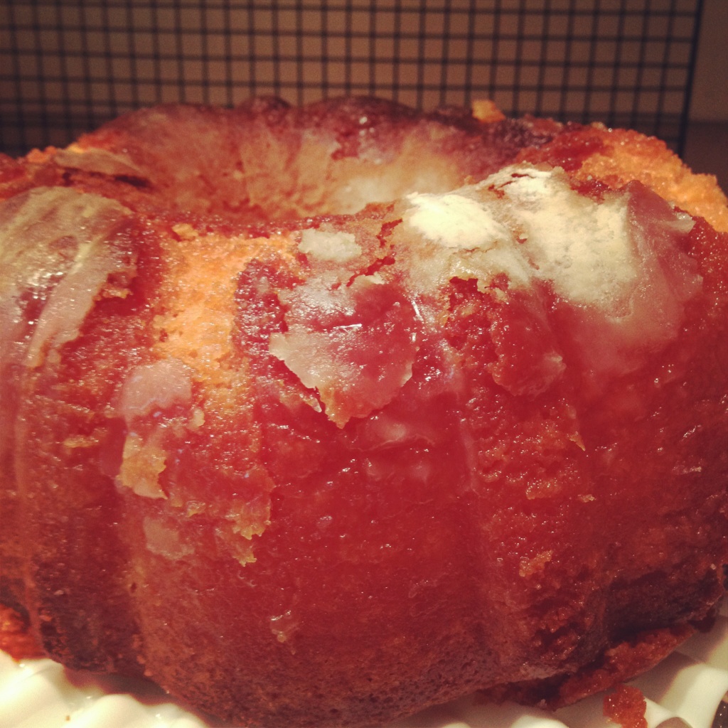 Ruthie's Kozi Kitchen: PINK LEMONADE POUND CAKE