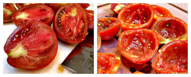 Tomatoes Rockefeller (Baked Tomatoes Stuffed with Spinach and Cheese)