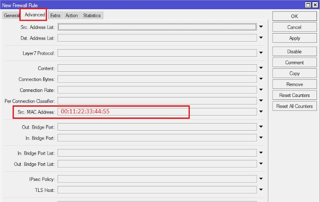 Knowledge Area: Mikrotik How to Block User by MAC Address