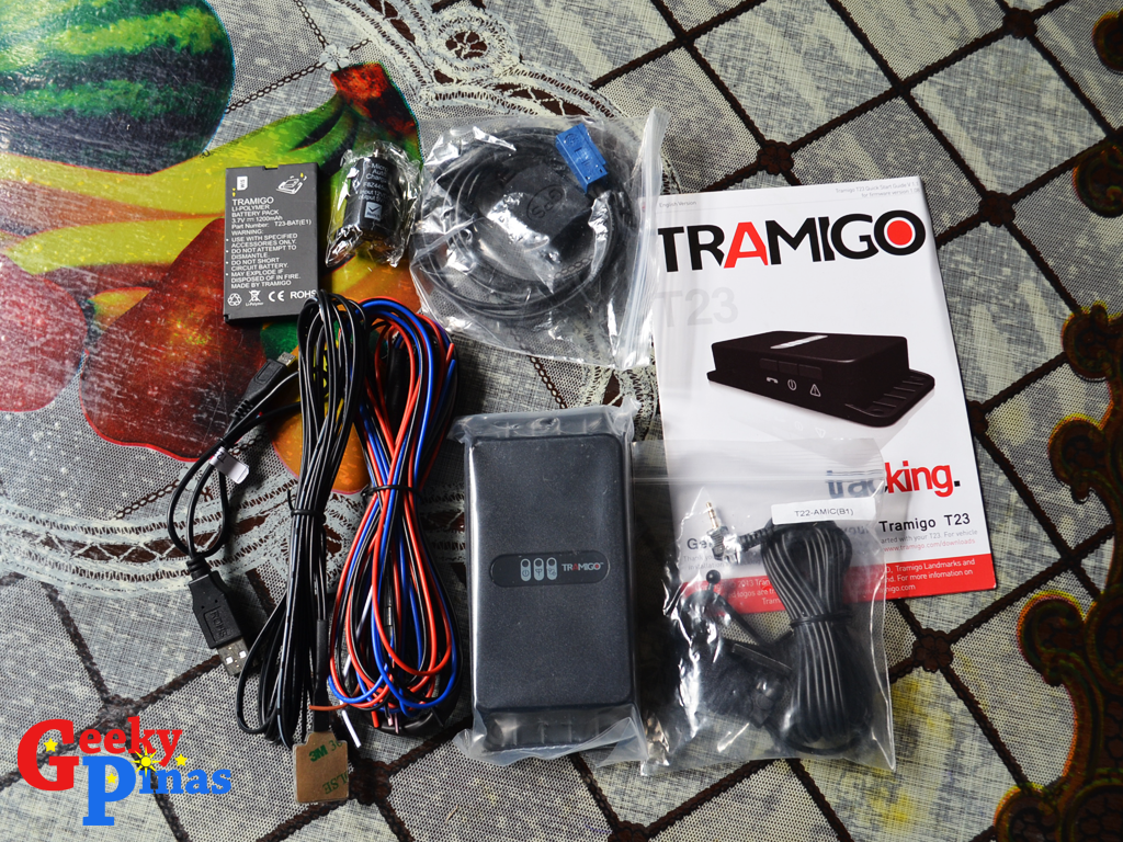 Tramigo T23 Vehicle Tracker Unboxing | Geeky Pinas