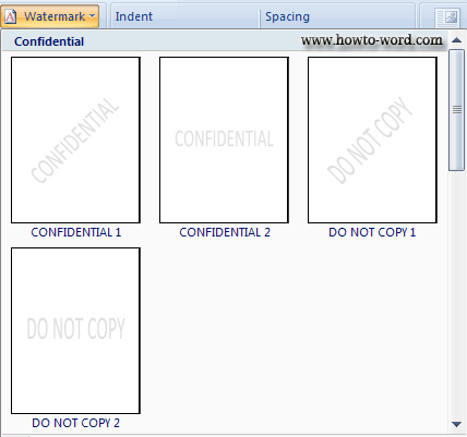 How to watermark in Word | How to Word