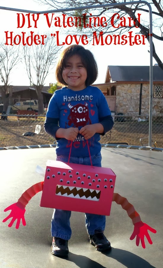 There's Magic Out There: Love Monster Valentine Card Holder