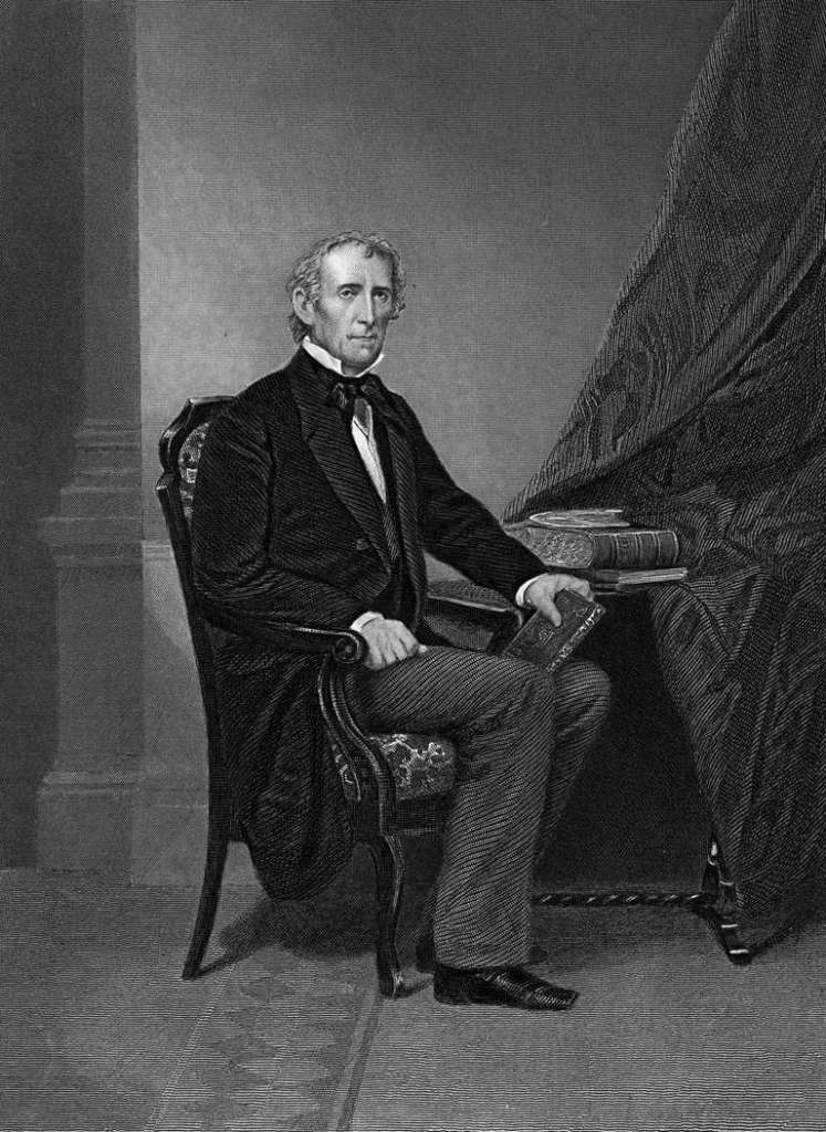 Brief history of POTUS John Tyler, the first Vice President to succeed ...