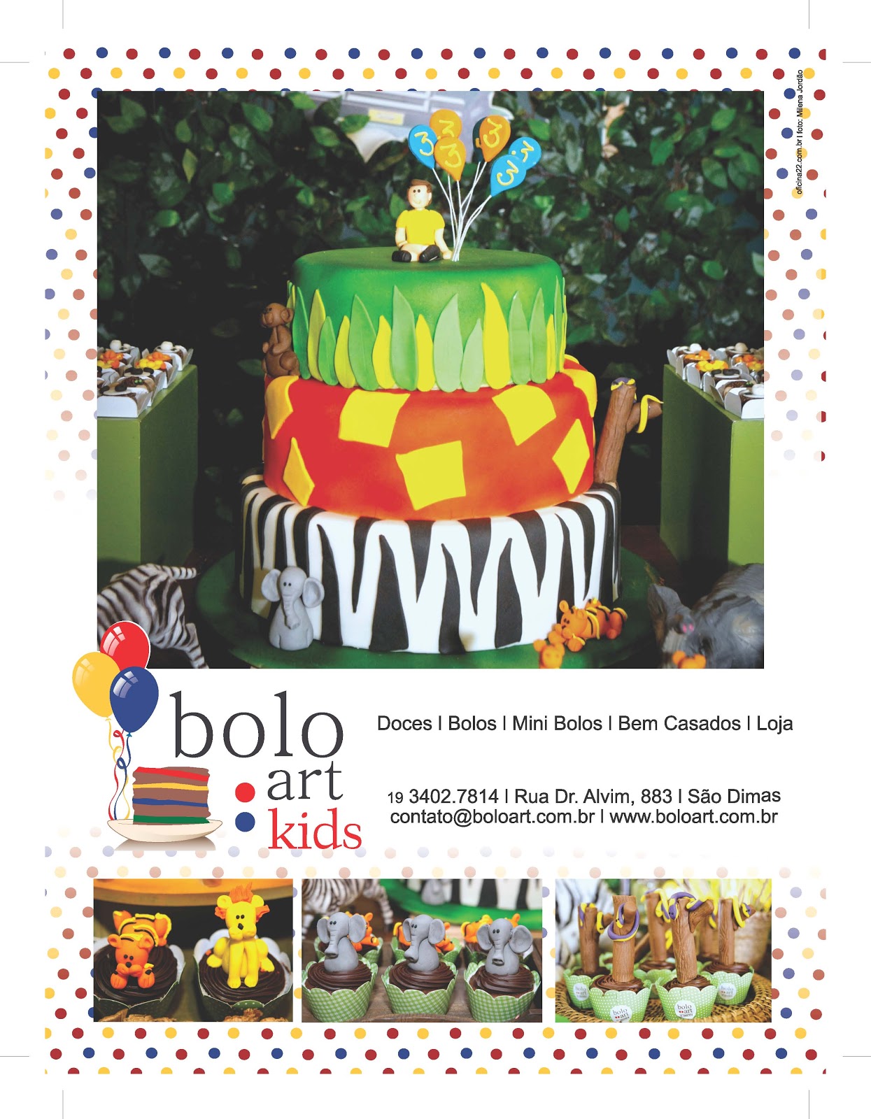 Blog da Bolo Art: BOLO ART KIDS